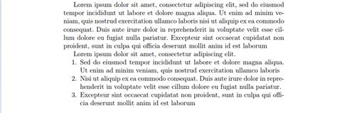 New Paragraph And Enumerate Should I Keep An Indent Tex Latex