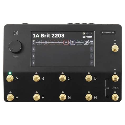 Neural DSP Quad Cortex Digital Effects Modeller Techno Tribe