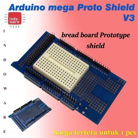 Jual Arduino Mega Proto Shield V3 Protoshield Breadbard Project Bread Board Prototype Shield