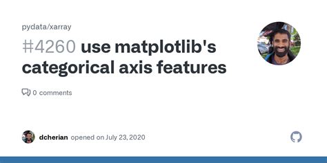 Use Matplotlibs Categorical Axis Features · Issue 4260 · Pydata
