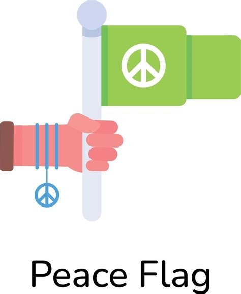 Trendy Peace Flag 41490611 Vector Art At Vecteezy