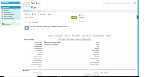 Salesforce And Quickbooks Desktop Integration Using Dbsync Awsquality