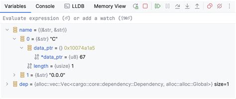 Switching Debuggers And Renderers Rustrover Documentation