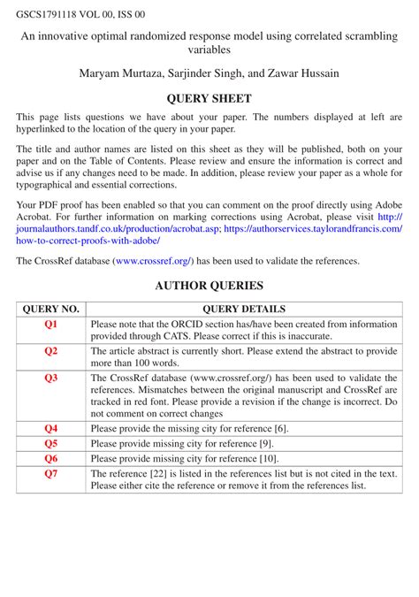 pdf an innovative optimal randomized response model using correlated