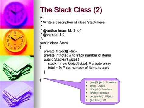 Stack Implementation Ppt