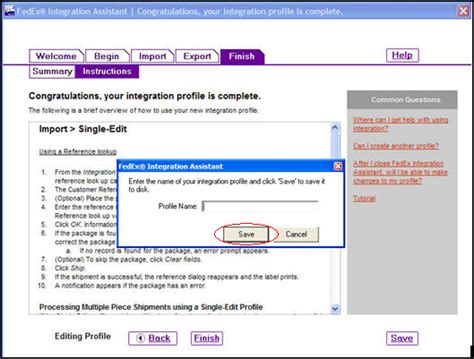 fedex ship manager integration cafe