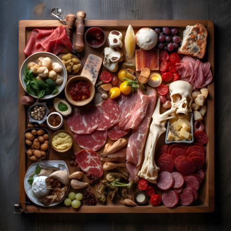 A Charcuterie Board Including Human Body Parts Impossible Images