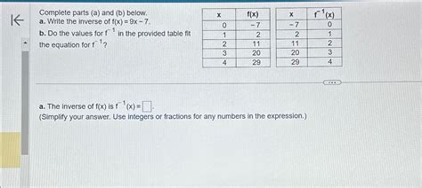 Solved Complete Parts A ﻿and B ﻿below A ﻿write The
