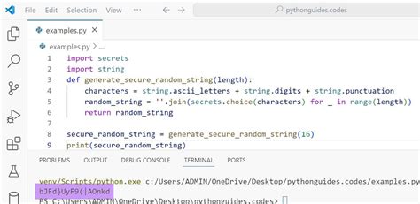 How To Generate A Random String Of A Specific Length In Python