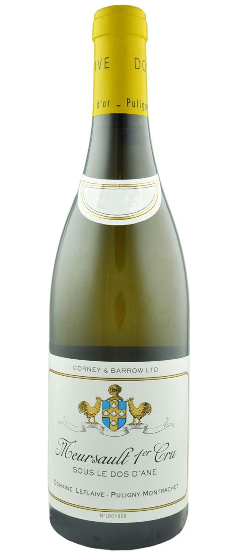 Meursault Sous Le Dos Dane 1er Cru Domaine Leflaive 2017 Magnum