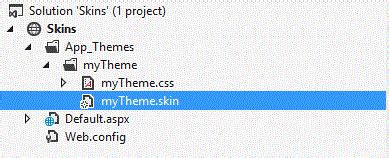 Introduction Of Skins And Themes In ASP NET DotNet Guide