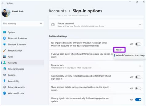 4 Ways To Disable Login Screen After Sleep On Windows 11 Guiding Tech