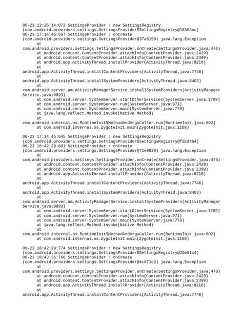 Settings Provider Pdf Java Programming Language Computer Science