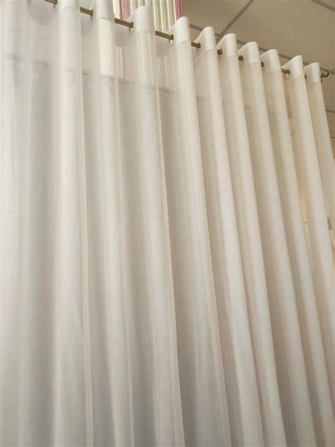 ᐉ Тюль лен на люверсах 2 5м х 4 м 1 шт Молочный Клл 254м • Купить в Киеве Украине • Лучшая