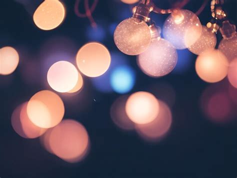 Premium Ai Image Bokeh Lights Ai Generated