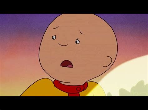 Caillou Sad