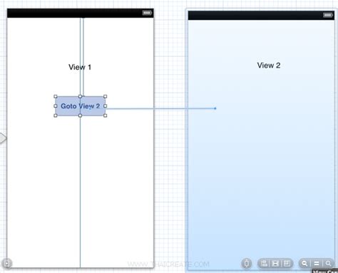 Iosiphone Storyboard Segue And Modal Action Segues Objective Ciphone