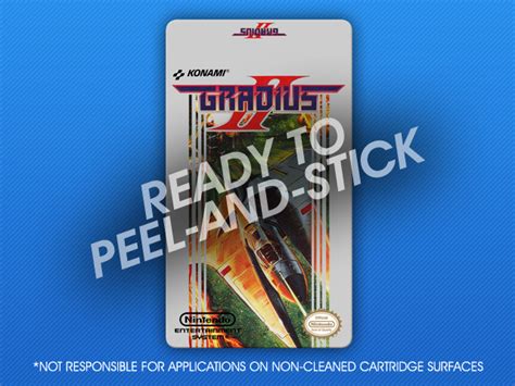Gradius II Retro Game Cases