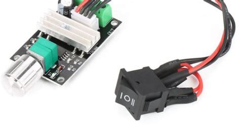 Dc Motor Speed Controller Pwm V V V A Forward Reverse Switch Price In Bd Citytech Bd