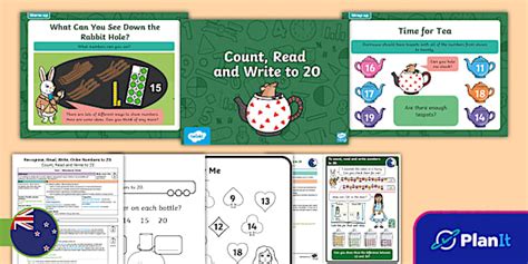 Phase 1 Number Count Read And Write To 20 Teacher Made