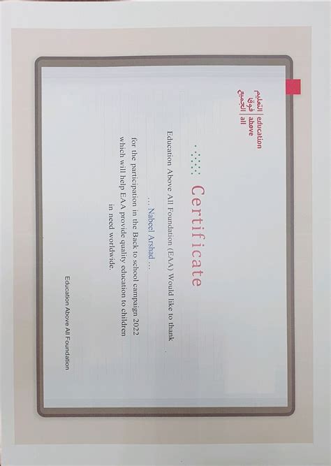 Mohammad Nabeel Arshad On Linkedin Educationaboveall Qatar