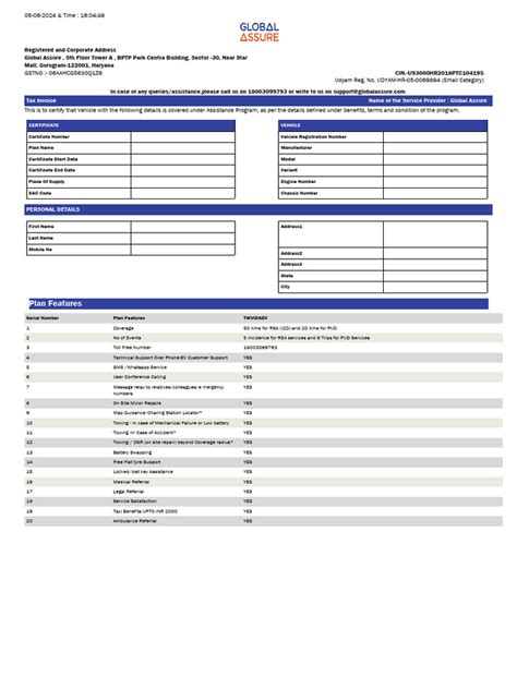 Rsa Certificate Pdf
