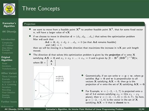 karmarkar s algorithm for linear programming problem pdf