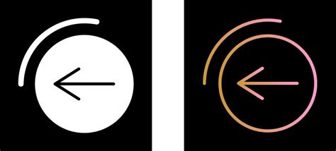 Back Button Icon Design 43077781 Vector Art At Vecteezy