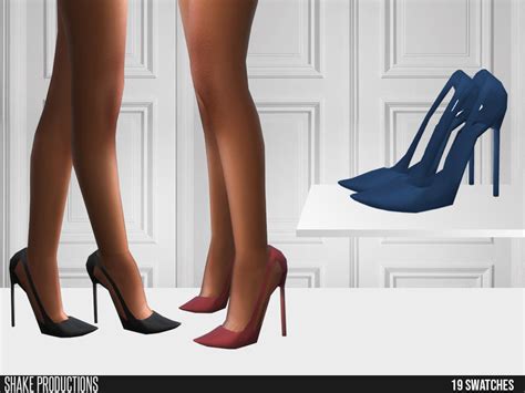 Shakeproductions 567 High Heels Heels High Heels Sims 4 Cc Shoes