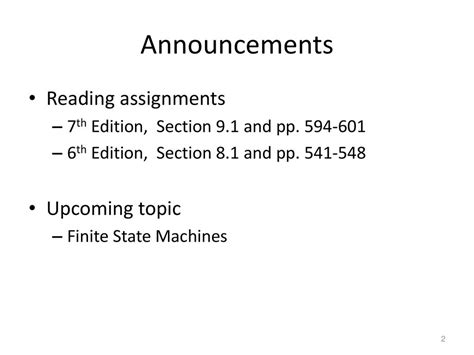Cse 311 Foundations Of Computing I Ppt Download
