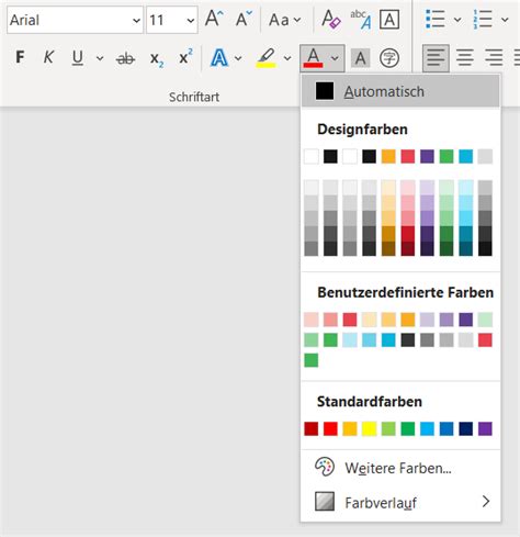 Excel Nimmt Keine Benutzerdefinierten Farben Aus Unternehmens Theme