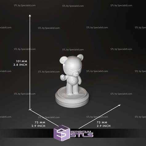 Chibi Monzaemon Sculptures 3d Printing Specialstl
