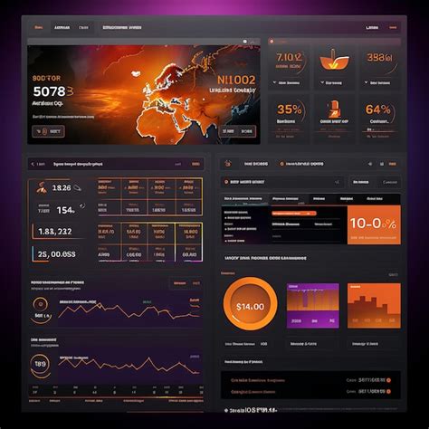 Premium Ai Image Web Dashboard Forex Trading Grid Based Dashboard With Currency Pairs And E