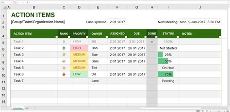 The 7 Best Project Management Templates For Excel 2019 Throughout Project Status Report