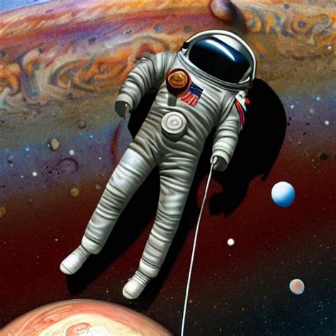 Dead Astronauts Floating In Space