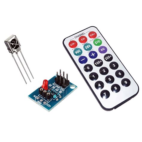 CONTROL REMOTO INFRARROJO IR MÓDULO RECEPTOR MEGATRONICA