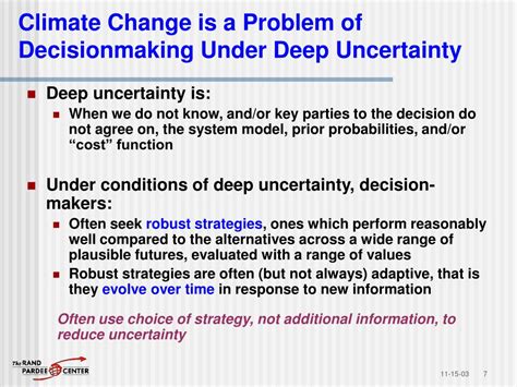 Ppt Robust Decision Making Powerpoint Presentation Free Download Id5652992