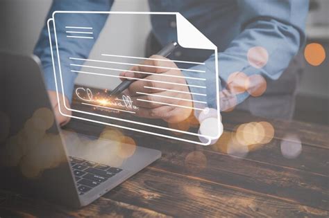 Document Management Ideas Paperless Of Office Electronic Signature