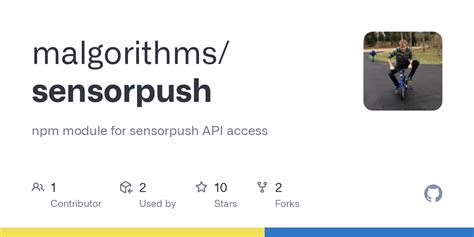 GitHub Malgorithms Sensorpush Npm Module For Sensorpush API Access