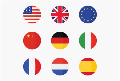 Svg Flags Language Circle Country Flags Icons Hd Png Download Kindpng
