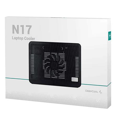 پایه خنک کننده کول پد قابل تنظیم دیپ کول مدل N17 با درگاه Usb