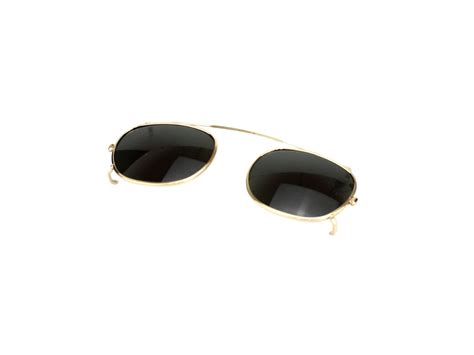 Buy Moscot Clip On Tosh 44 Gold With Green Lens Sasom