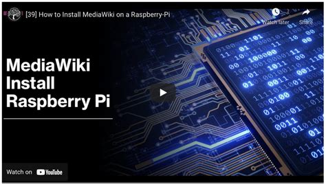 [39] how to install mediawiki on raspberry pi hendgrow