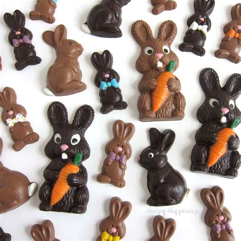 Funny Chocolate Easter Bunnies