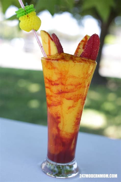 Fresh Mango Smoothie With Chamoy Recipe And Tutorial