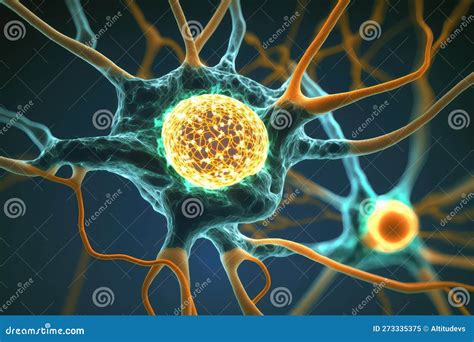 Close Up Of A Synapse With The Presynaptic And Postsynaptic Neurons