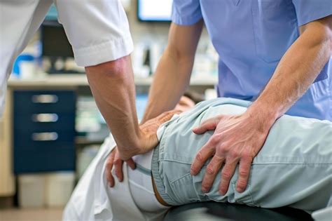 Adjusting Patient Positioning Ar Generative Ai Premium Ai Generated Image