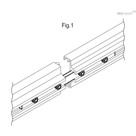 Bdg Verbindingsbalk Voor Gla En Gca Verzinkt Staal