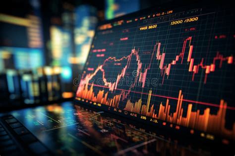 Analyzing Stock Market Data Through Forex Trading Graph Graphics Stock Illustration