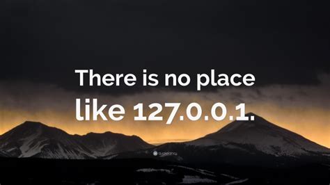 “there Is No Place Like 127001” Wallpaper By Quotefancy